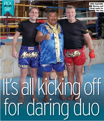It’s all kicking off for daring duo - PressReader