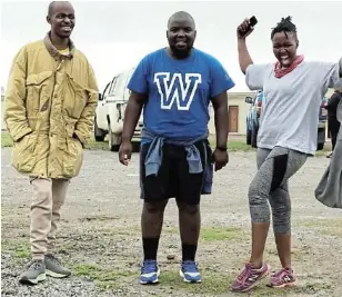 Friends join epic walker Manganya - PressReader