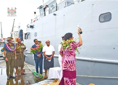 RFNS TIMO COMMISSION­ED, WILL IMPROVE FIJI NAVY’S CAPABILITY - PressReader