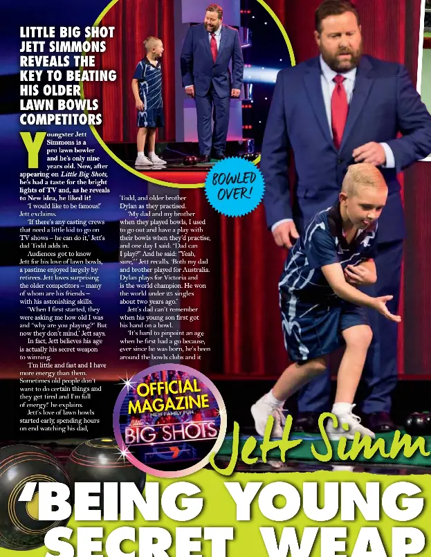 Little Big Shots’ Jett has a secret weapon - PressReader