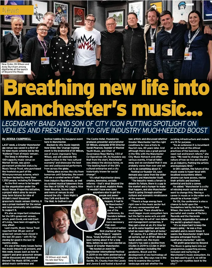 Breathing new life into Manchester’s music... - PressReader
