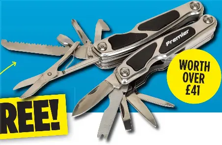 15-FUNCTION SEALEY MULTI-TOOL† when you subscribe to Practical Caravan - PressReader