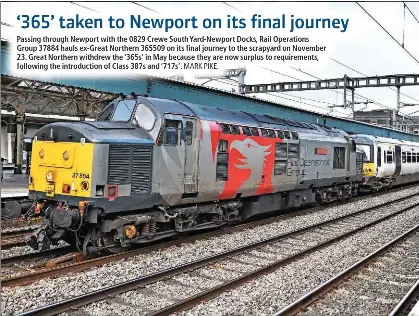 ‘365’ taken to Newport on its final journey - PressReader