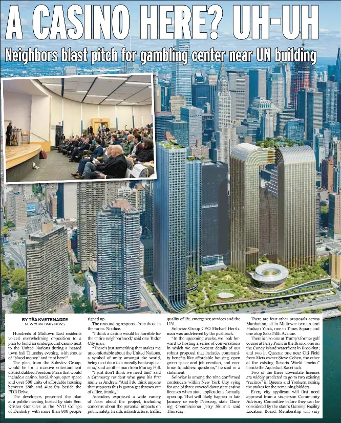 A CASINO HERE? UH-UH - PressReader