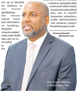 Jamaican agencies to upgrade from 2D to 3D maps to assist developmen­t ...
