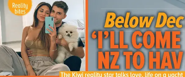 ‘I’LL COME BACK TO NZ TO HAVE KIDS!' - PressReader