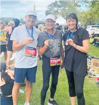 Trio’s marathon event cements family bond - PressReader