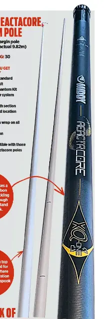 MIDDY REACTACORE XQ-1 10M POLE - PressReader