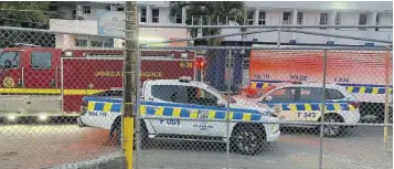 Inmates transferre­d after stand-off with Ocho Rios cops - PressReader