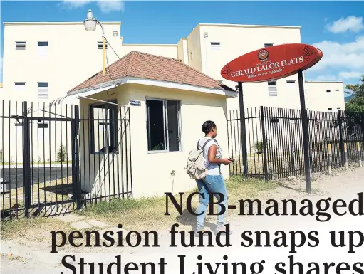 NCB-managed pension fund snaps up Student Living shares - PressReader