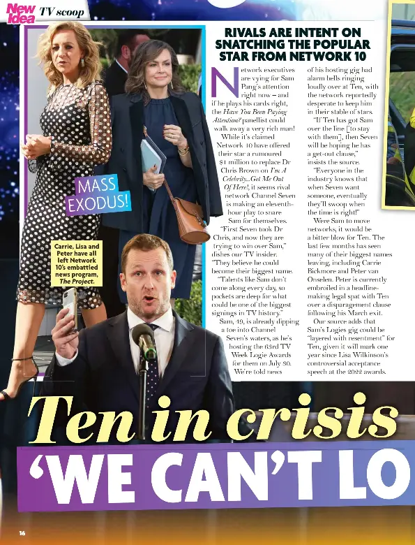 Ten in crisis ‘WE CAN’T LOSE SAM TOO!’ - PressReader