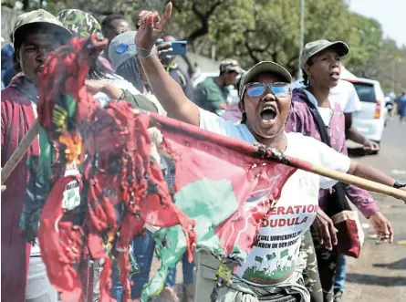 Dudula Movement calls off hospital pickets - PressReader