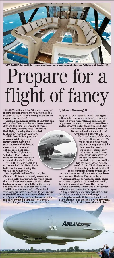 Prepare for a flight of fancy - PressReader