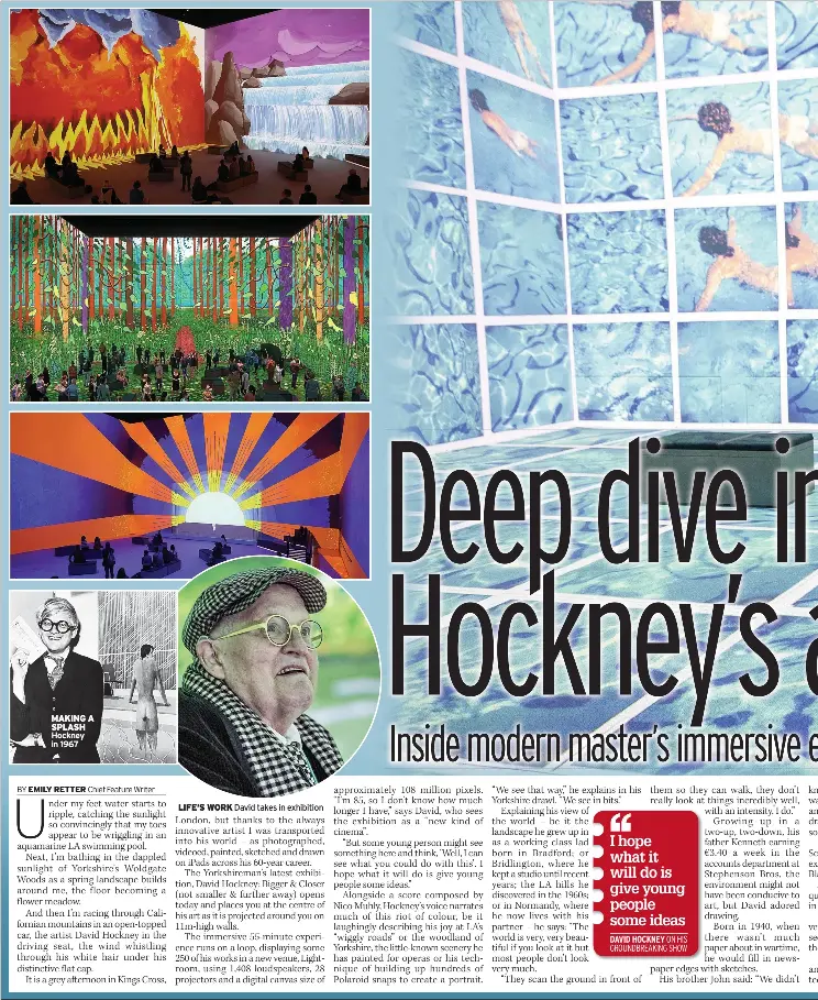 Deep dive in Hockney’s a Nto art - PressReader