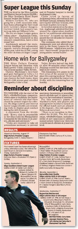 Reminder about discipline - PressReader