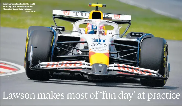 Lawson makes most of ‘fun day’ at practice - PressReader