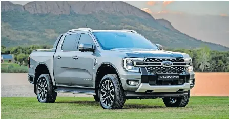 Ranger Platinum topping the status charts for Ford bakkies - PressReader
