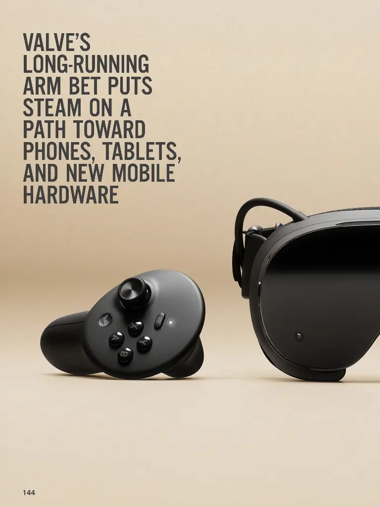 VALVE’S LONG-RUNNING ARM BET PUTS STEAM ON A PATH TOWARD PHONES, TABLETS, AND... - PressReader