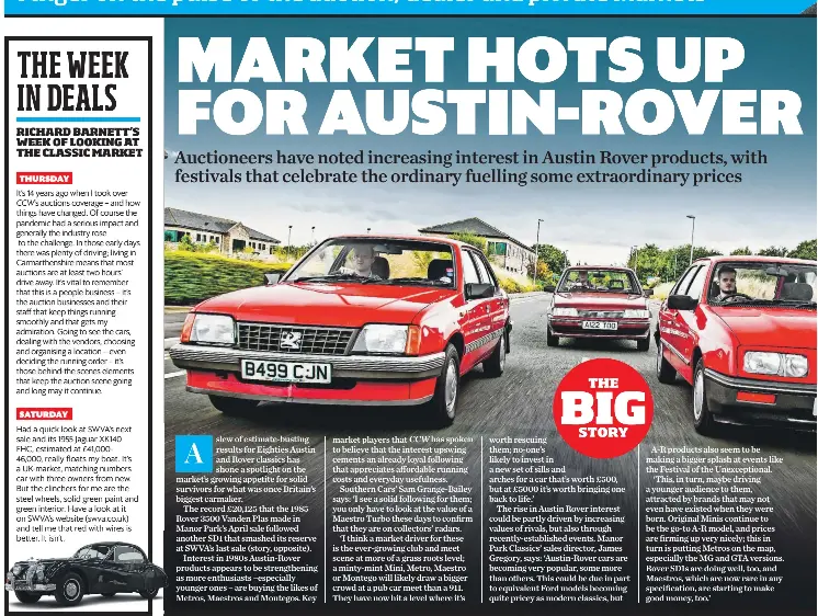MARKET HOTS UP FOR AUSTIN-ROVER - PressReader
