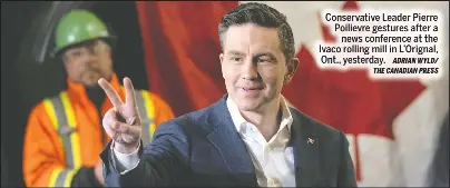 Poilievre: `Reward' clean biz - PressReader