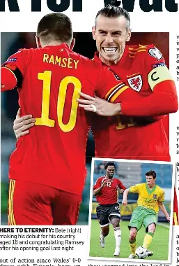 Bale the centurion caps walk in park for Wales - PressReader
