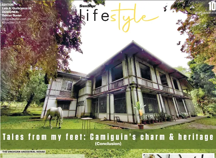 Tales from my feet: Camiguin’s charm & heritage - PressReader
