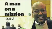 A man on a mission - PressReader