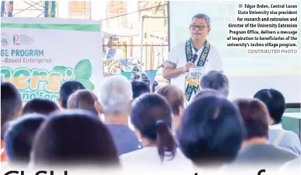 CLSU program transfers farm tech to villages - PressReader