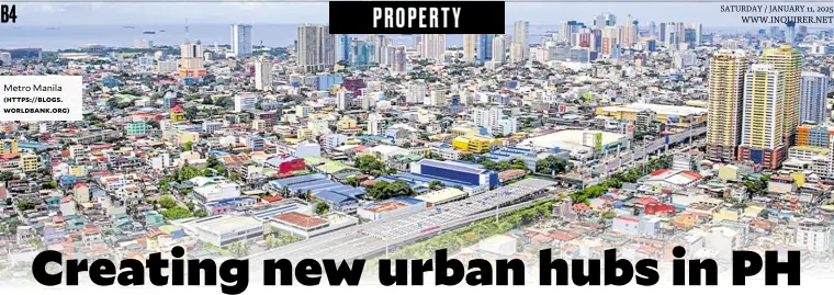 Creating new urban hubs in PH - PressReader