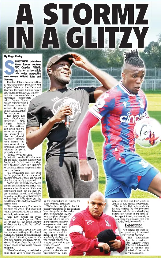 A STORMZ IN A GLITZY IS BREWING RAMS RAID - PressReader