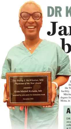 Jamaican doctor blazing a trail in US - PressReader