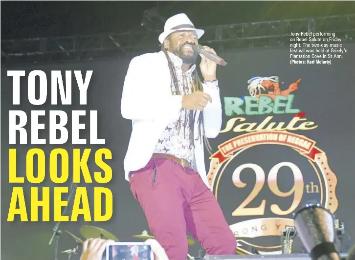 TONY REBEL LOOKS AHEAD - PressReader