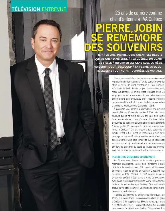Pierre Jobin: 25 ans de carrière - PressReader