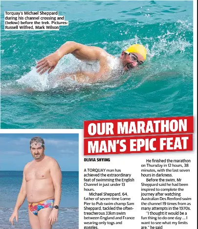 OUR MARATHON MAN’S EPIC FEAT - PressReader