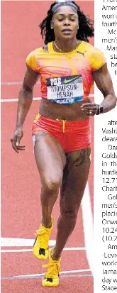 Thompson Herah limps off track in NY - PressReader