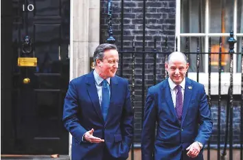 Cameron makes a surprise comeback in Sunak Cabinet - PressReader