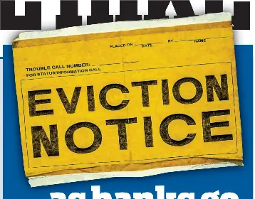 EVICTION NOTICE - PressReader