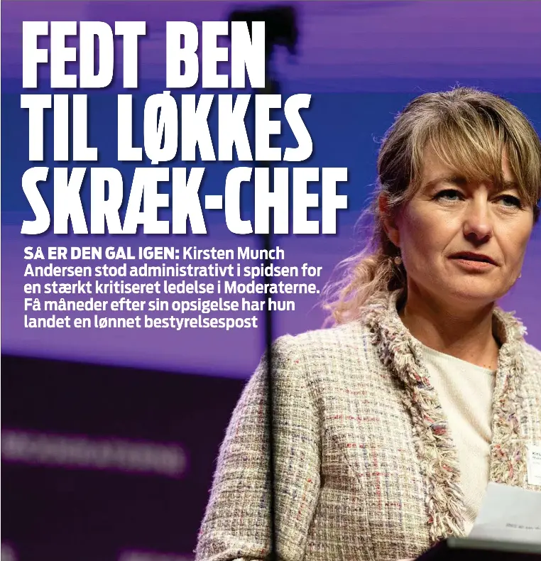 FEDT BEN TIL LØKKES SKRÆKCHEF - PressReader