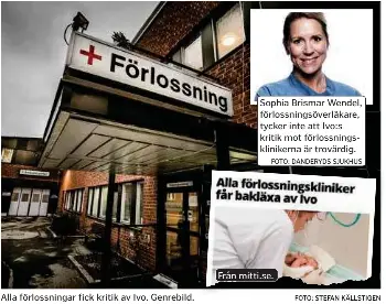 Efter förlossnin­gskritiken: ”Absurt” - PressReader