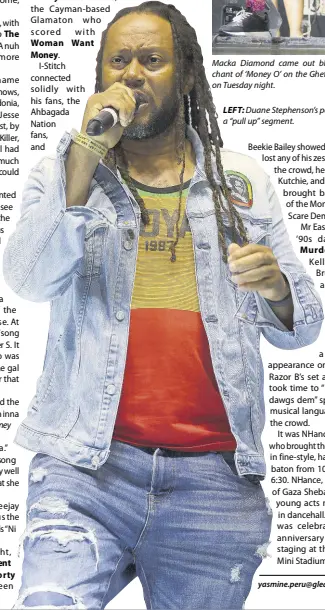 LATE START, EARLY END TO GHETTO SPLASH - PressReader