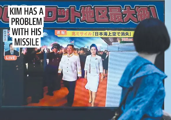 KIM HAS A PROBLEM WITH HIS MISSILE - PressReader