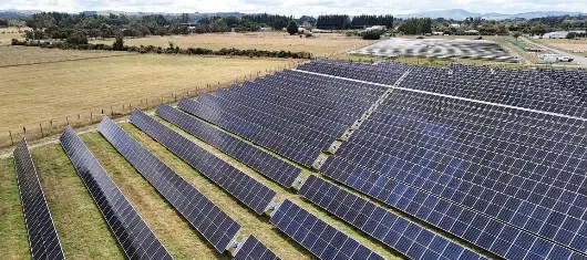 Waingawa solar farm powering up homes - PressReader