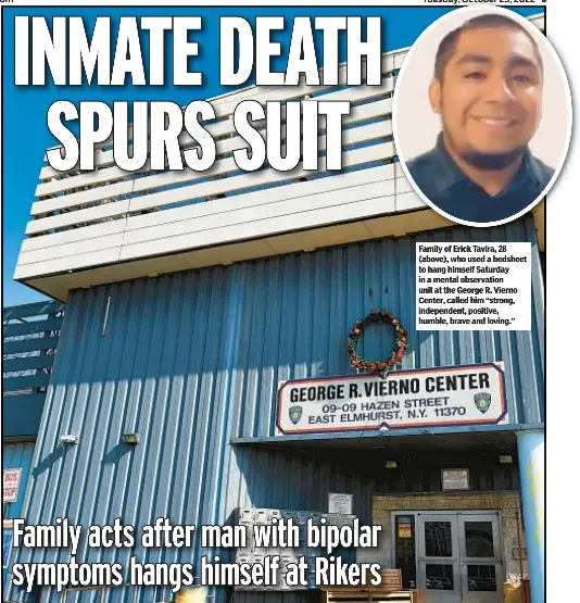INMATE DEATH SPURS SUIT - PressReader