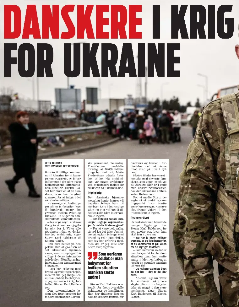 DANSKERE I KRIG FOR UKRAINE - PressReader