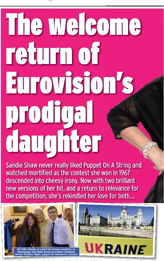 The welcome return of Eurovision’s prodigal daughter - PressReader