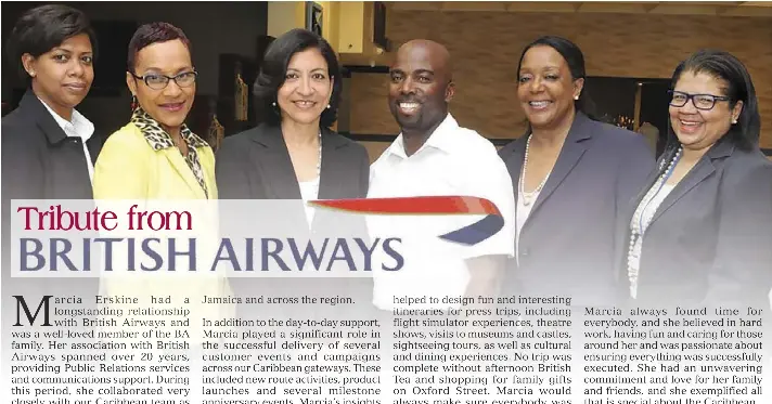 Tribute from BRITISH AIRWAYS - PressReader