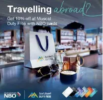 NBO unveils exclusive discount offer at Muscat Duty Free shops - PressReader