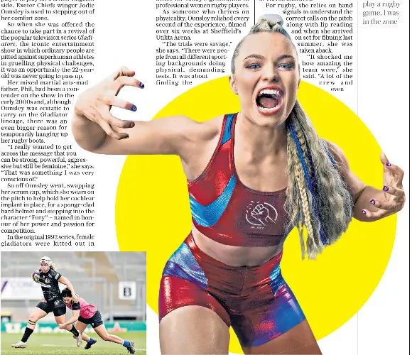 Deaf rugby player turned Gladiator - PressReader