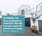 Upmarket Hyde Park duplex fit for corporate rental - PressReader