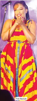 Feli Nandi holds first show of the year - PressReader